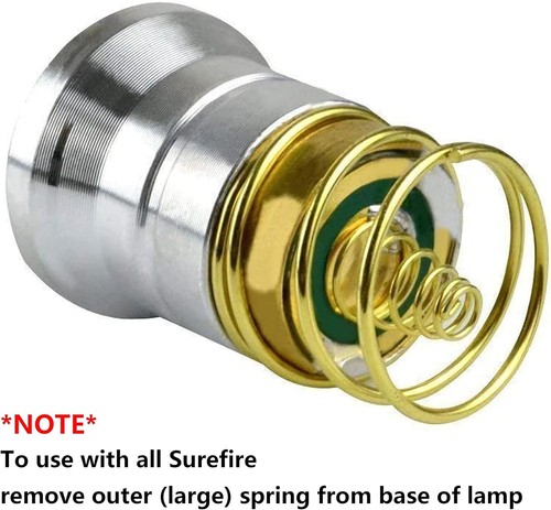 LUXNOVAQ [2 Pack] Flashlight Bulb, LED Replacement Bulbs Drop-in P60 ...