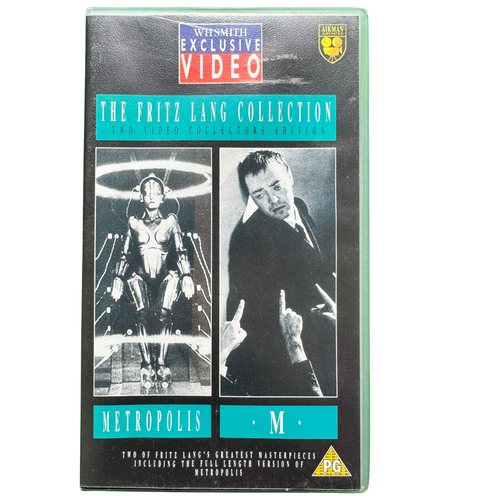 M + Metropolis Fritz Lang Box Set VHS PAL UK Very Good Condition | eBay UK