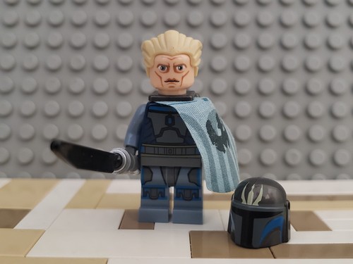 LEGO Pre Vizsla Minifigure - 9525 Star Wars Mandalorian w/ Dark Saber ...