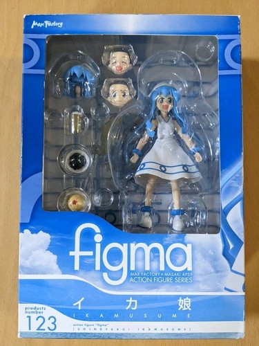 Squid Girl Ika Musume Figma 123 Action Figure Max Factory ABS&PVC | eBay