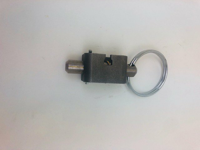 4 Pack of Short Weld-on Spring Locks with 5/8" Pin for Trailer ...