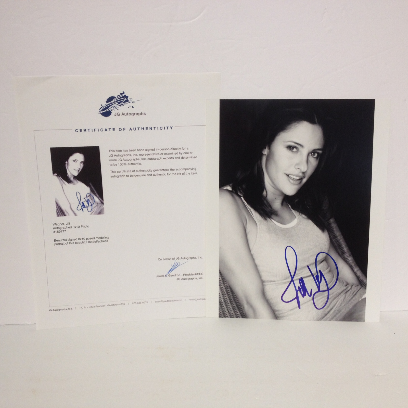 Jill Wagner Autograph SIGNED Photo COA Hallmark Channel Movie Actress ...