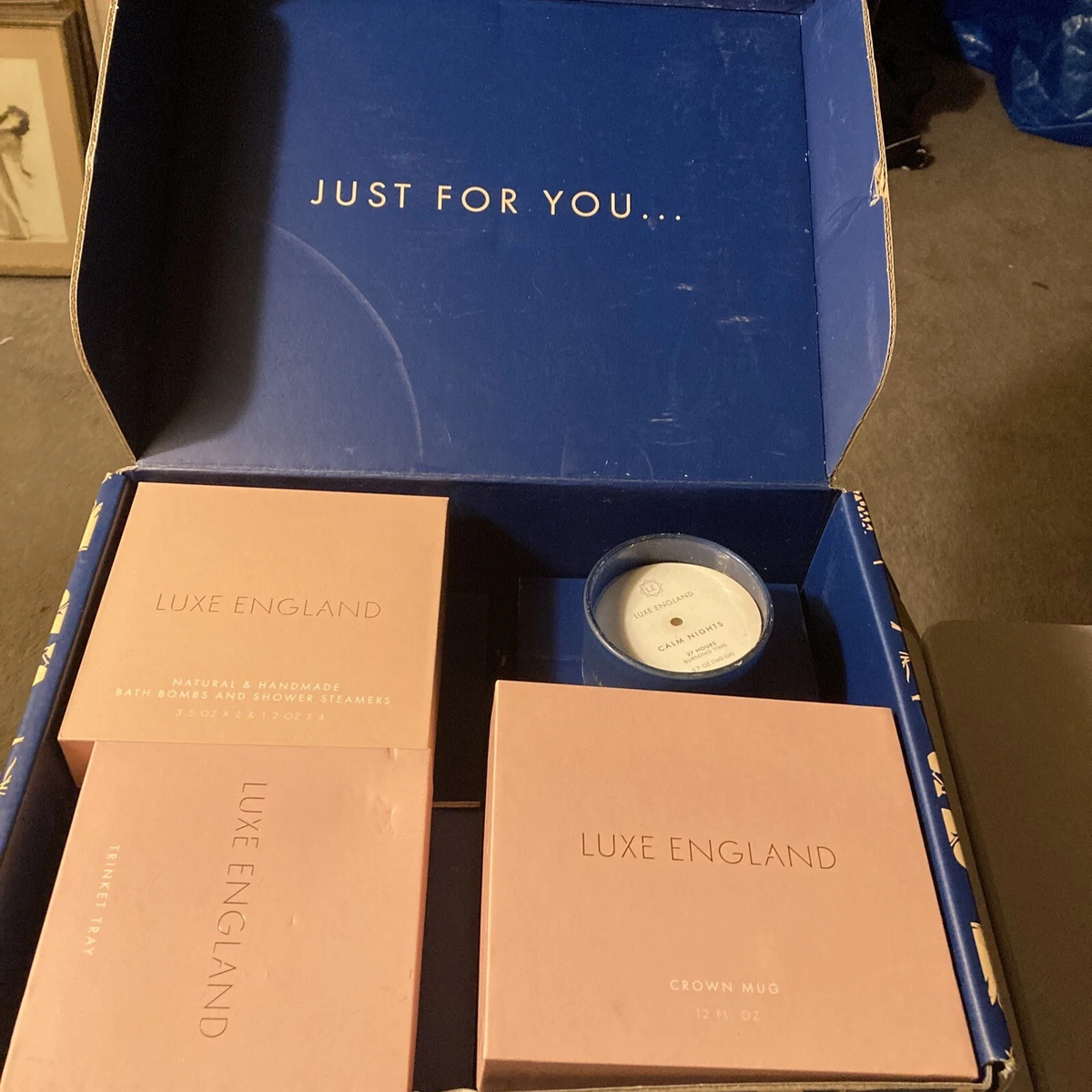 Open Birthday Present Box