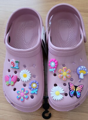 10 pcs. Flowers Shoe charms for crocs shoes | eBay