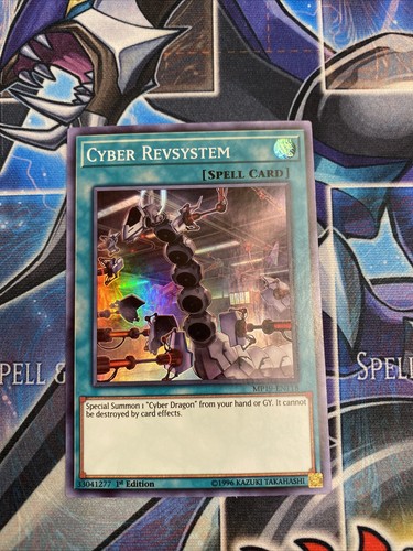 Yu-Gi-Oh! TCG Cyber Revsystem 2019 Gold Sarcophagus Tin Mega Pack MP19 ...