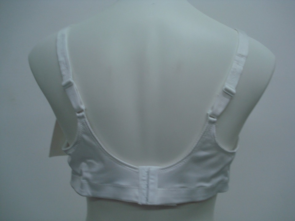NWT Women's Gelmart Full Fashioned Bra Size 34D White #349Q | eBay