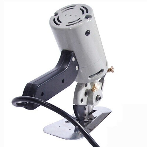 90mm Blade Electric Cloth Cutter Fabric Round Knife Cutting Machine ...