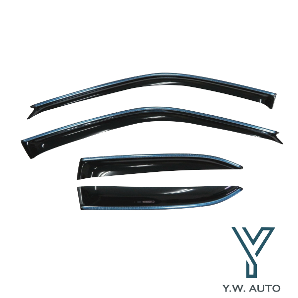 For Toyota Tercel Soluna 1994-1999 CHROME TRIM Window Visor Vent Sun ...