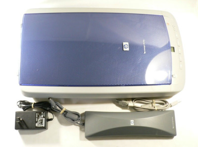 HEWLETT PACKARD HP SCANJET 4570C w/ TMA Film Scanner, AC Adapter, USB ...