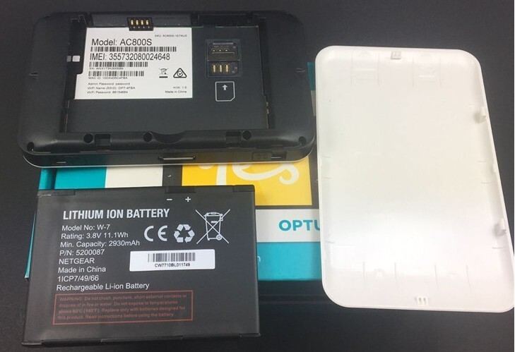 Netgear Aircard 800s, Optus 4G Modem, Router, Mobile Hotspot, Unlocked ...