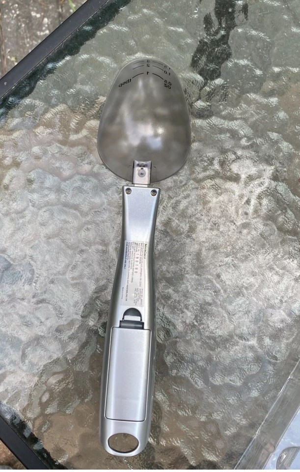 SilverCrest Digital Kitchen Food Spoon Scale ounces or grams measure ...