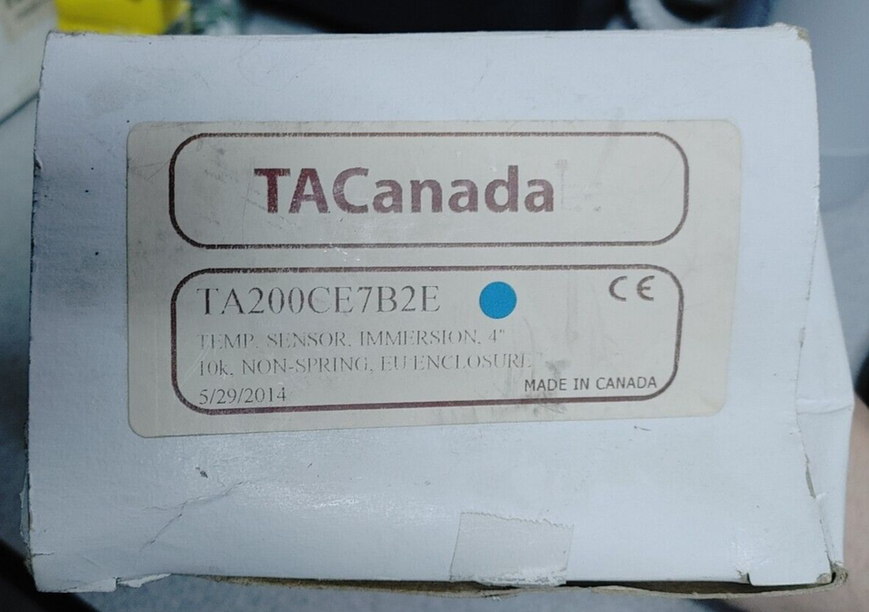 TACANADA TA200CE7B2E 4'' TEMPERATURE SENSOR PROBE NON-SPRING ENCLOSURE ...