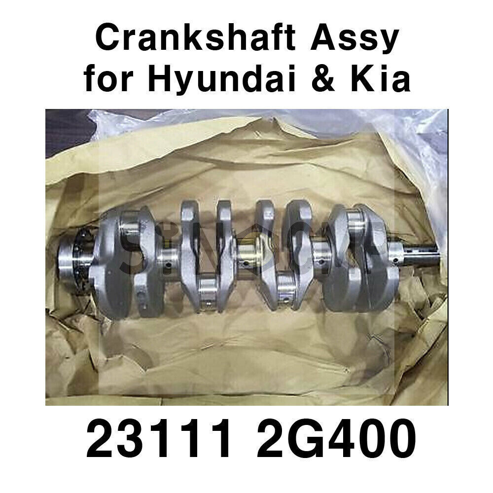 Crankshaft 71RZ62GF00 For Hyundai Genesis Coupe Sonata Kia Optima 2010 ...