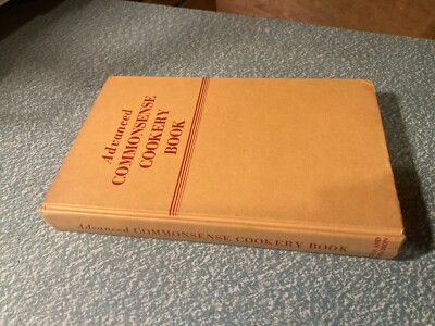advanced commonsense cookery book 1963 hardcover | eBay
