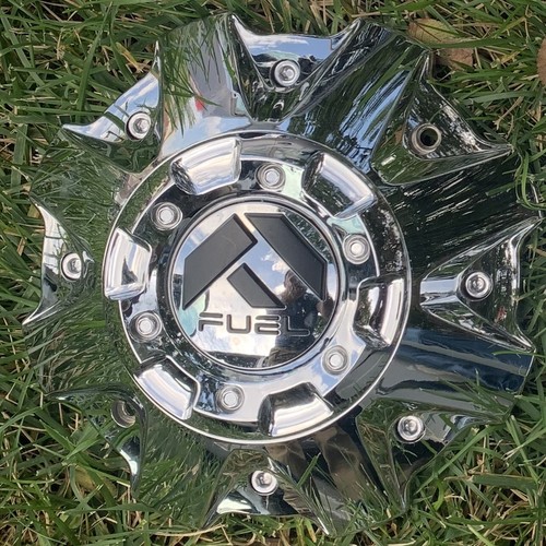 Fuel Wheels Custom Center Hub Cap Chrome M-542-2 1001-63 Missing Bolts ...