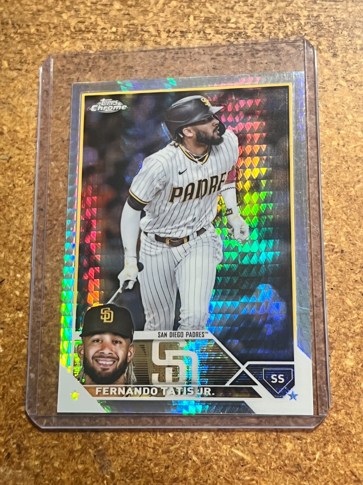 2023 Topps Chrome Baseball Prism Refractor # 129 Fernando Tatis Jr. | eBay