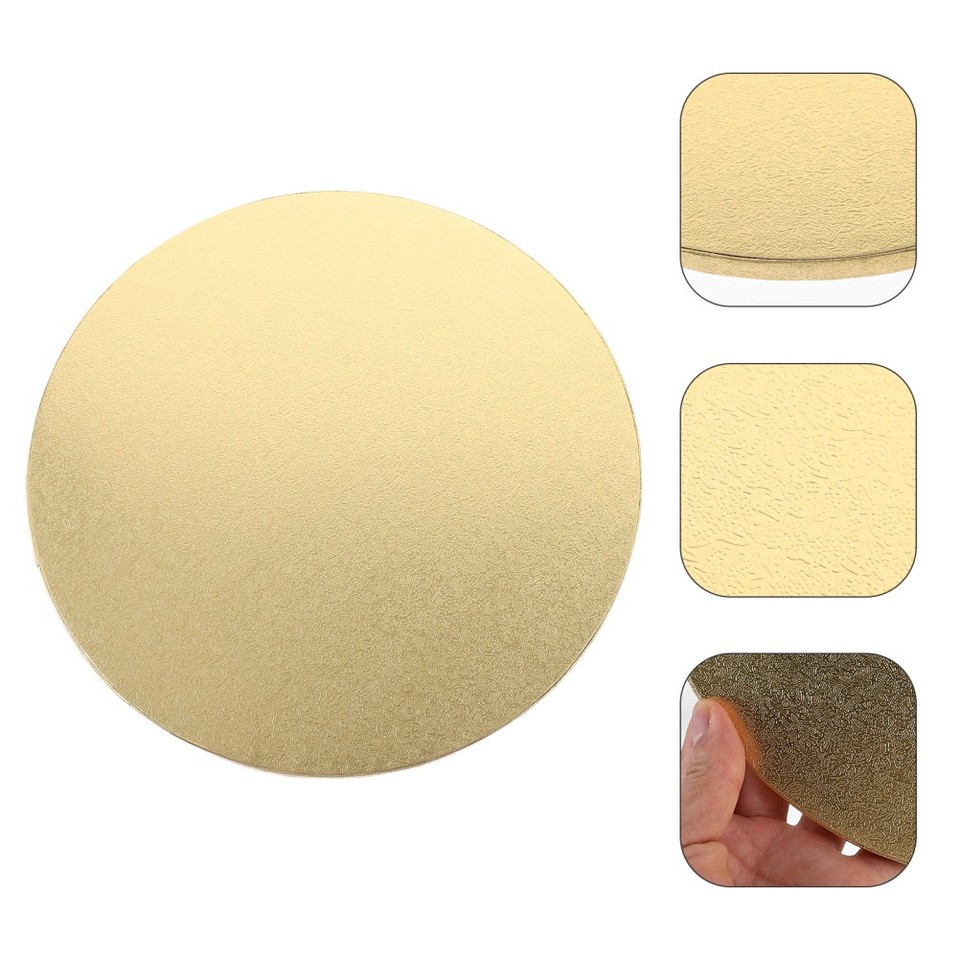 Party Cake Board Paper Cake Board Cake Display Round Drum Cake ...