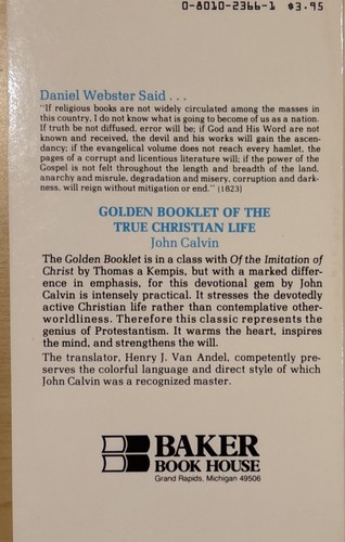 Golden Booklet of the True Christian Life: Devotional Classic - John ...
