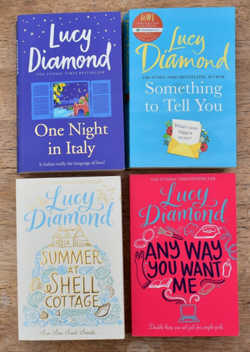 Lucy Diamond Book Bundle X 4 Female Lead Fiction Romance Womens Family ...