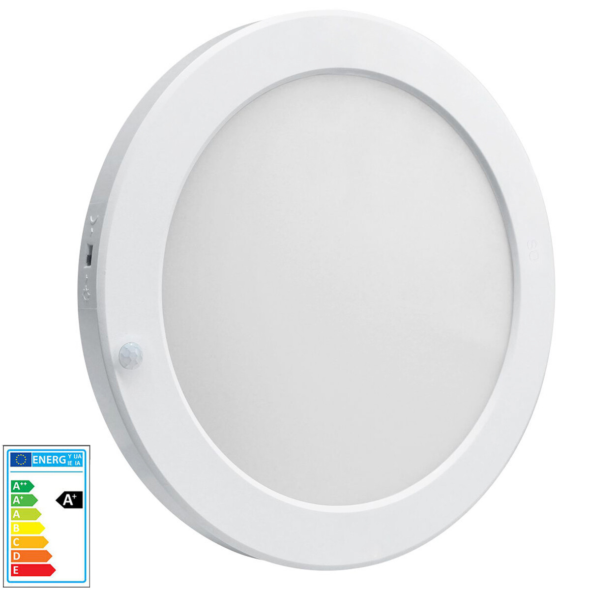 PIR LED Motion Sensor Ceiling Panel Light 12W/18W/24W Round Surfaces ...