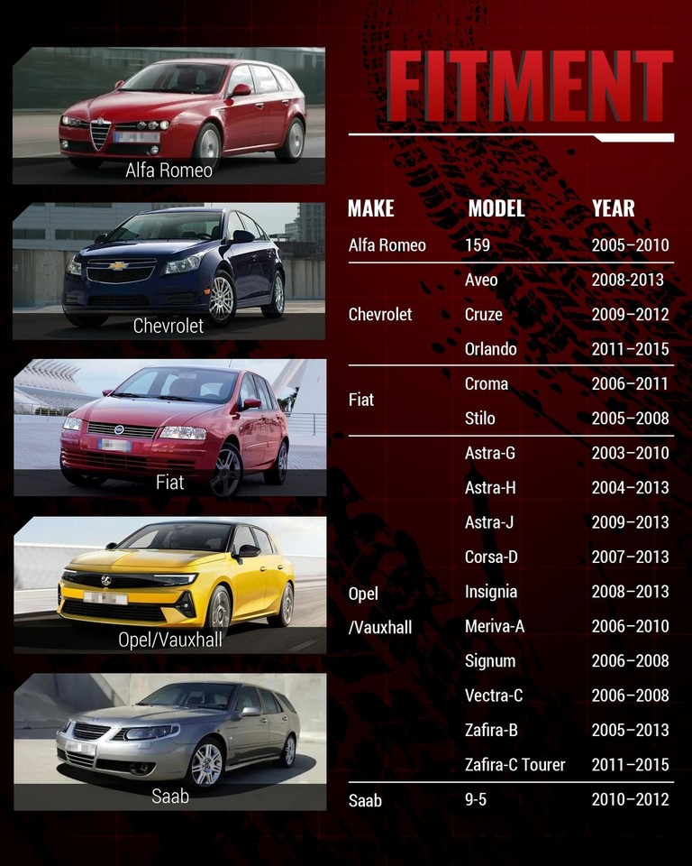 Reywoo EN 6340 & EN 6333 Timing Tool Kit Compatible with Chevy Cruze ...