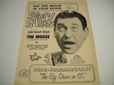 SOUPY SALES with THE MOUSE Put This Mouse In Your House 1965 Promo ...