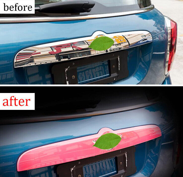 For BMW Mini Countryman F60 ABS Pink Rear Tail Door Trunk Lid Strip ...