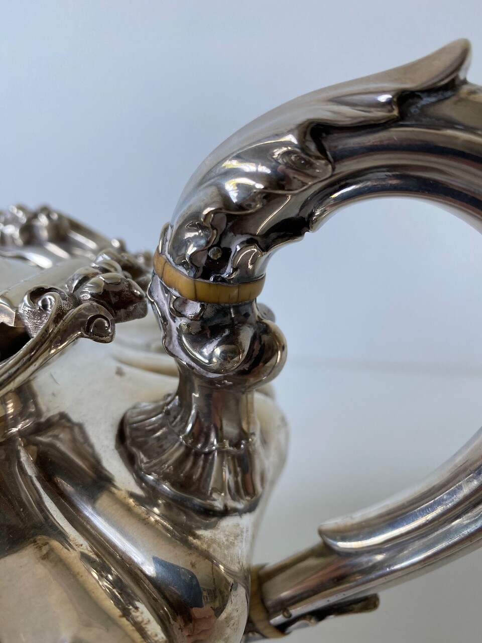 ANTIQUE STERLING SILVER TEAPOT - 1837 by Charles Reilly and George ...