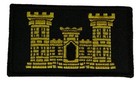 US ARMY ENGINEER CASTLE 2 PIECE PATCH HOOK AND LOOP BACKING ESSAYONS ...