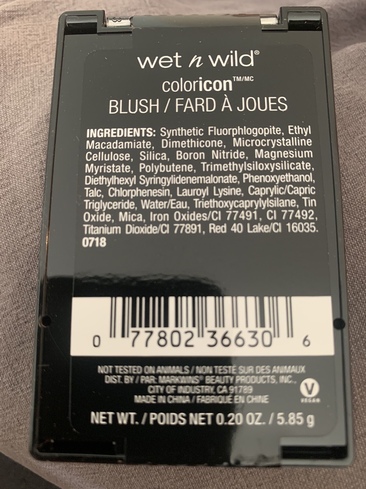 Wet N Wild Color Icon Face Blush 506c Blazen Berry A215 for sale online ...