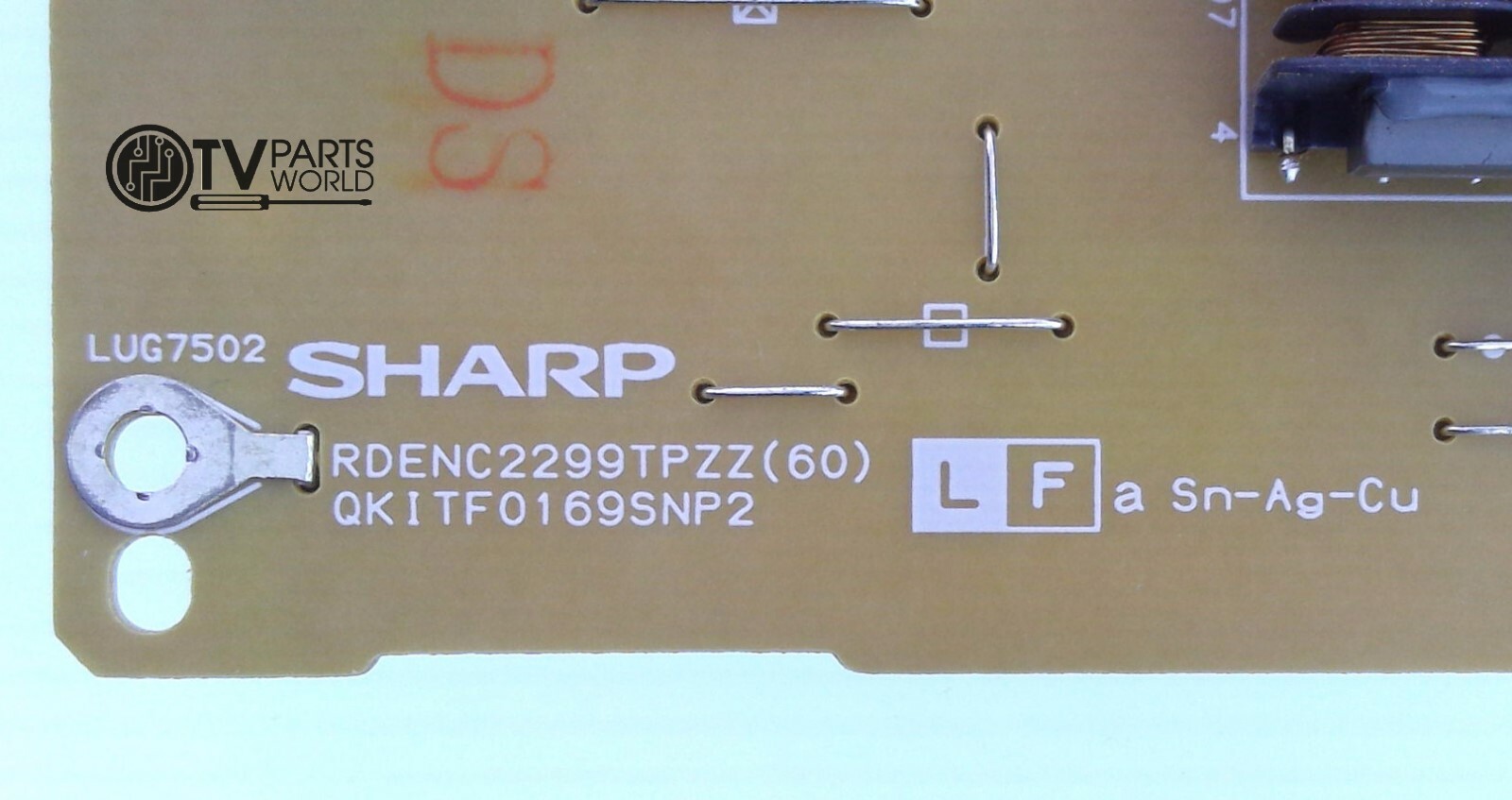 Sharp LC-32D43U Backlight Inverter Board RDENC2299TPZZ X03-0174A-01A | eBay