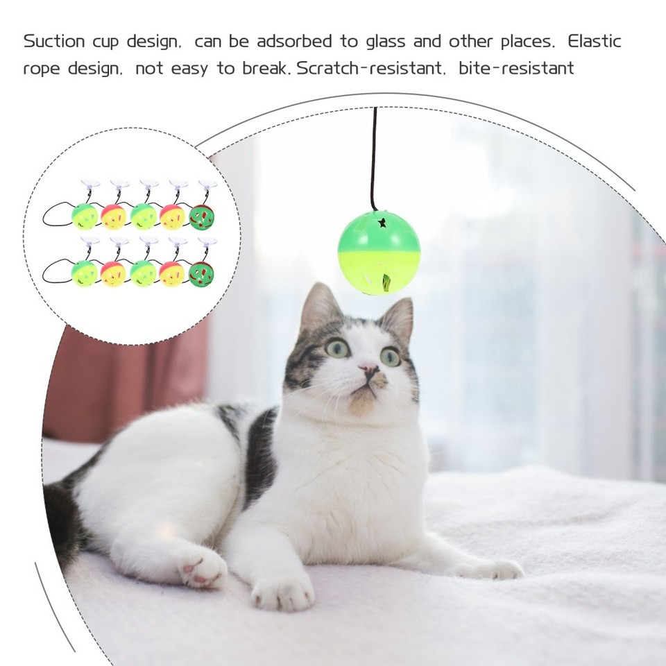 10Pcs Cat Bell Toy Cup Bell Toy Cat Teasing cat toys pet toys | eBay UK