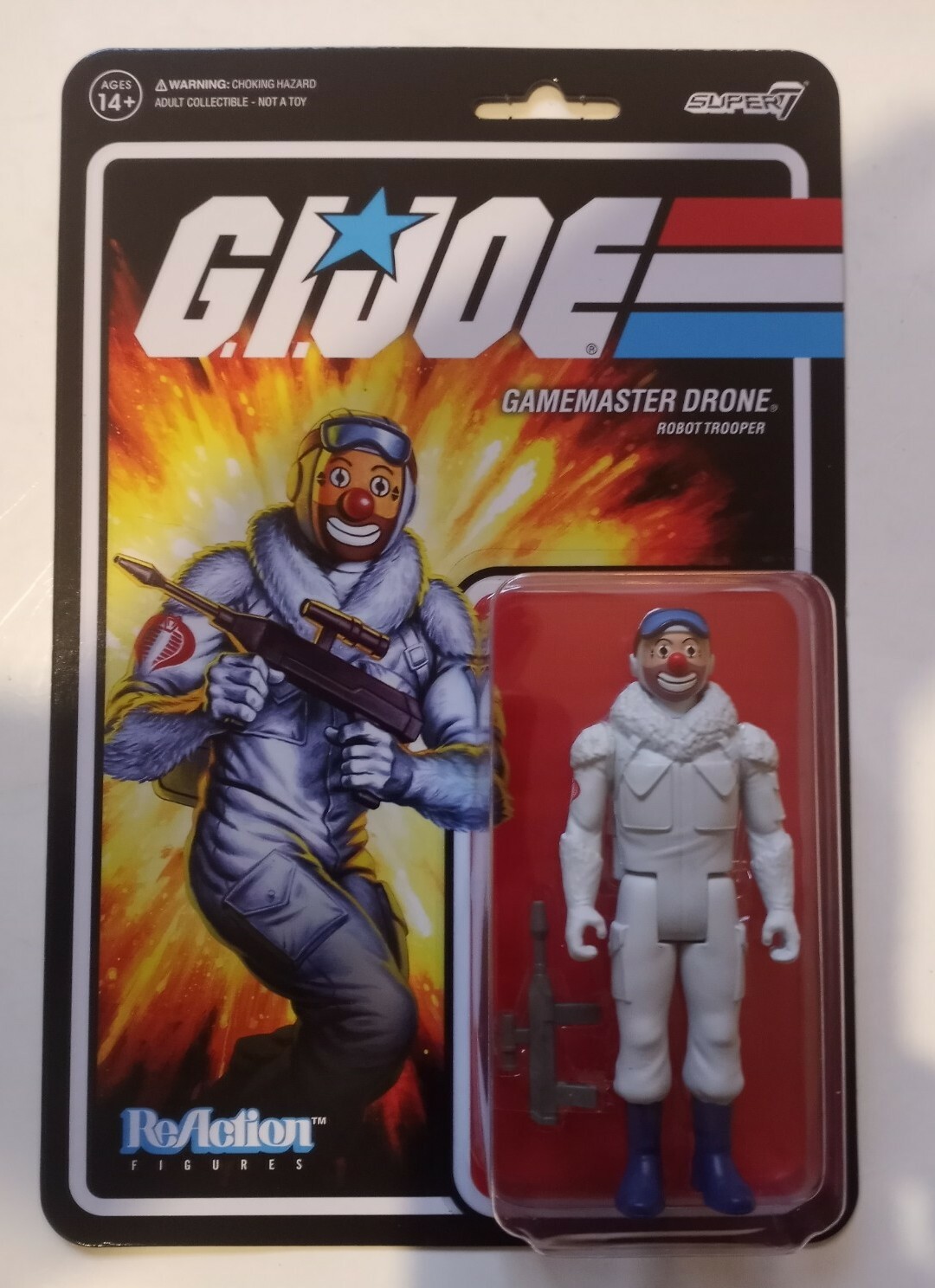 Reaction GI JOE Gamemaster Drone 3.75" 5 POA action figure NEW | eBay