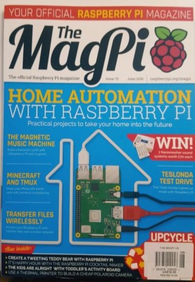 The Mag Pi UK June 2018 Home Automation with Raspberry Pi FREE SHIPPING ...