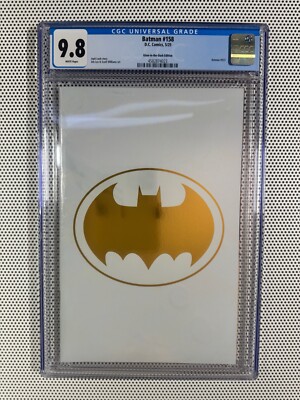 Batman #158 2025 DC Comics 1st Print Glow in the dark Foil Variant CGC ...