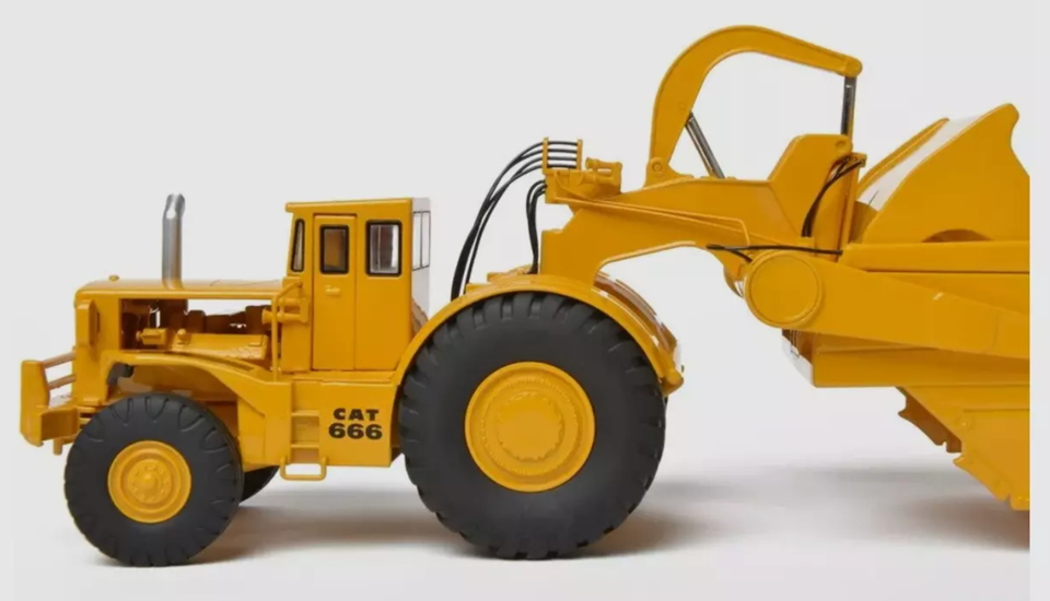 Caterpillar CAT 666 80 Ton Scraper - CCM 1:48 Diecast model | eBay