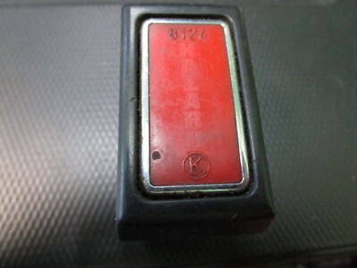 Mercedes Hazard warning switch 8124, R107 W108 W109 W116, 0018219351 | eBay