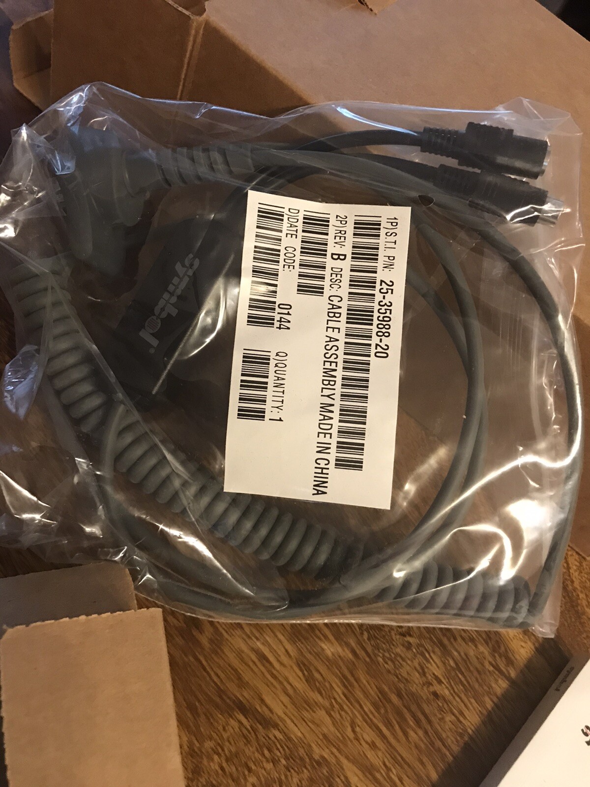 Symbol Tech LS 4000i Ls4006i-i100 Cables Barcode Scanner N410 for sale ...