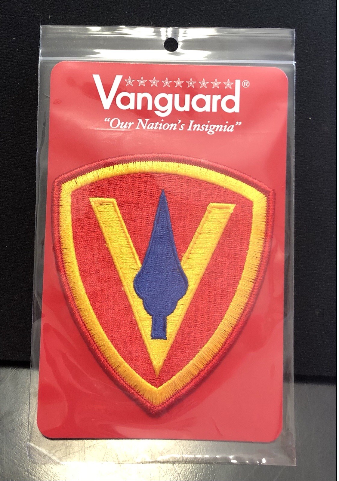 USMC 5TH MARINE DIVISION EMBROIDERED SHOULDER PATCH, AUCTION 2 | eBay