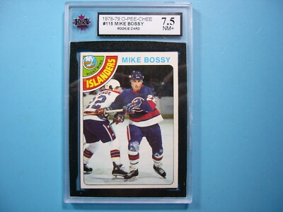 1978/79 O-PEE-CHEE HOCKEY CARD #115 MIKE BOSSY ROOKIE RC KSA 7.5 NM+ ...
