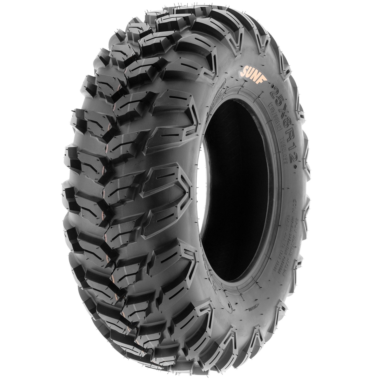 Pair of 2, SunF 26x9R14 26x9-14 26x9x14 ATV UTV All Terrain Tires 6 Ply ...