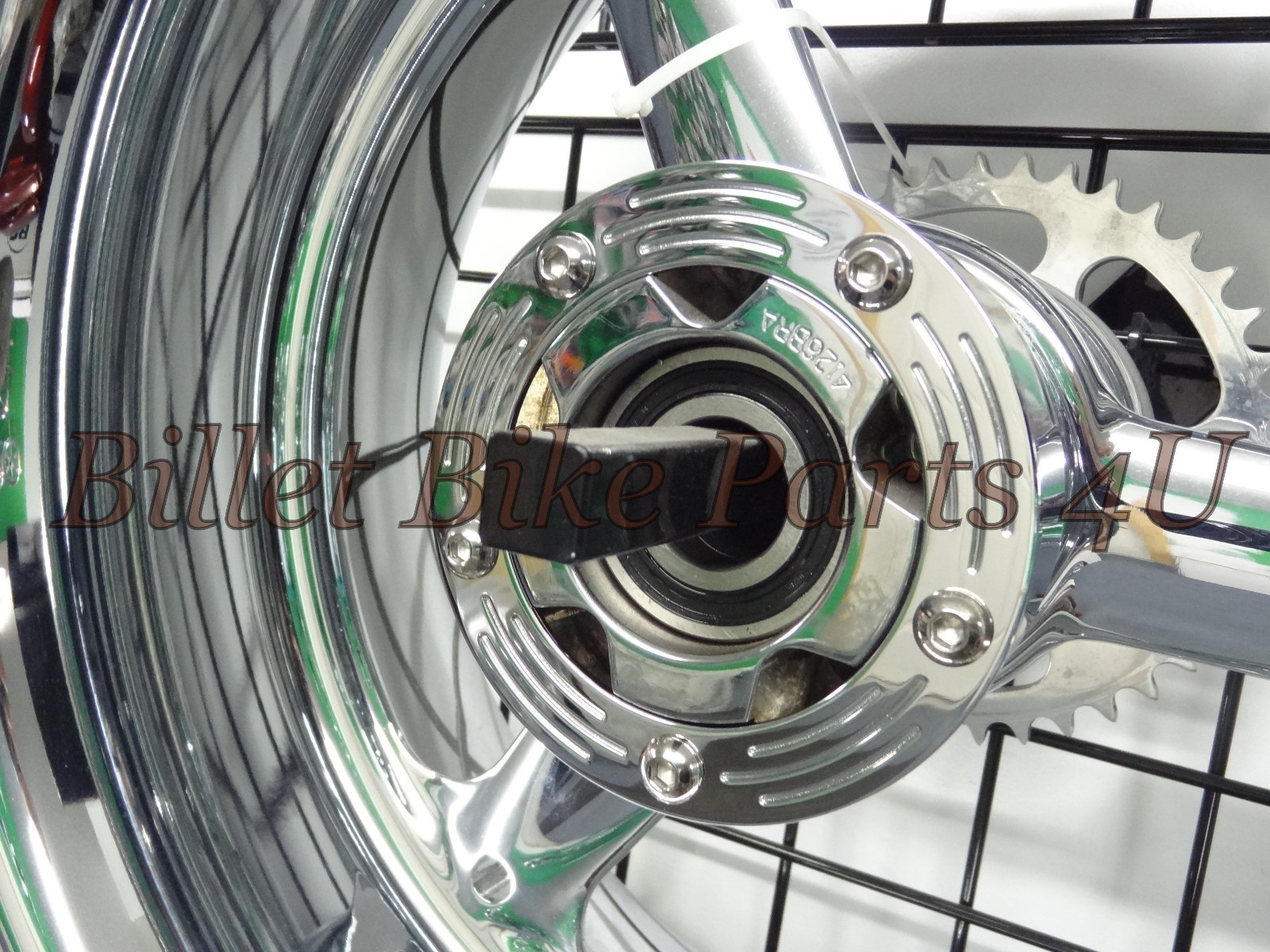 Hayabusa Chrome Rear Rotor Block Off 240, 300, 330 360 Kit(062414-001A ...