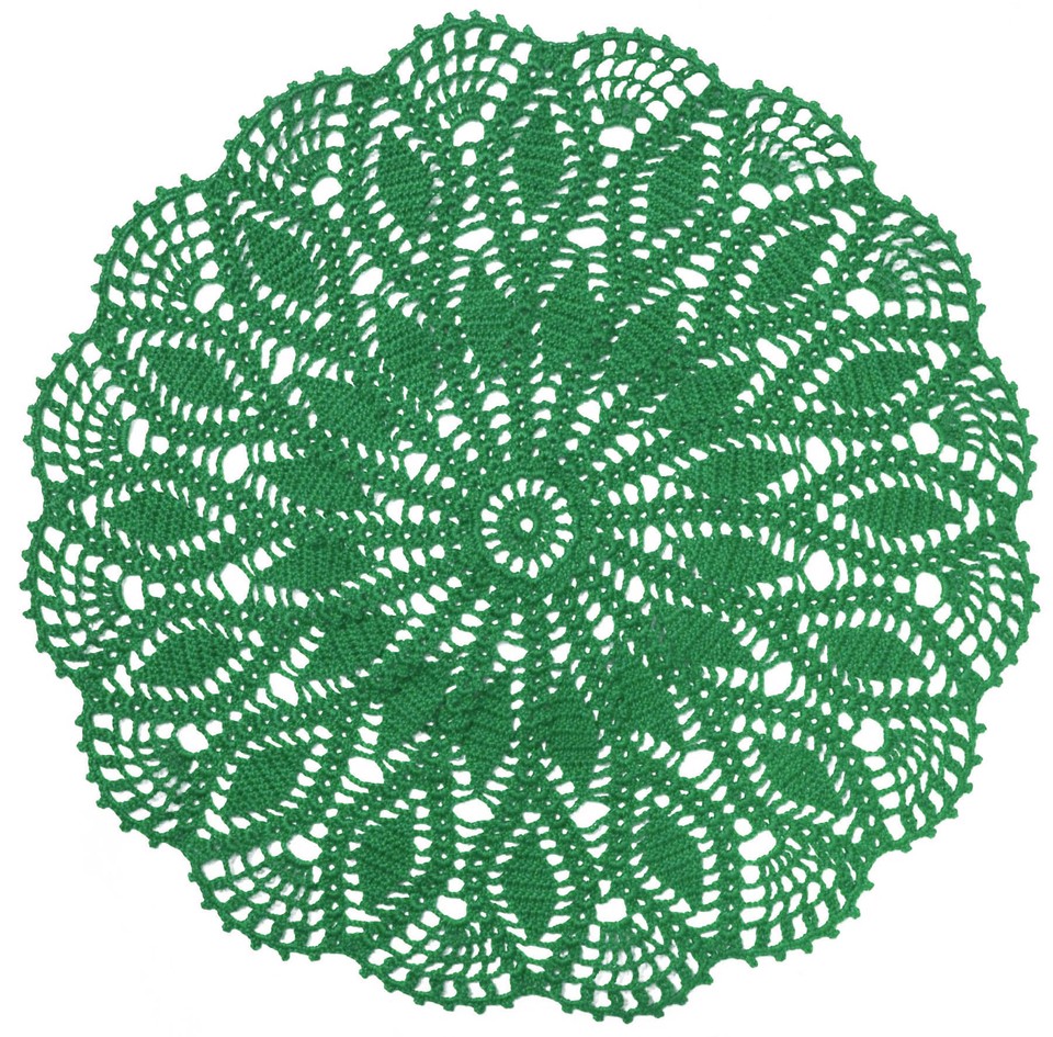 20 Inch Peacock Feather Crochet Lace Doilies Tablecloth Round Coasters ...