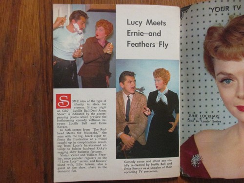 Ma-1960 Detroit News TV Mag(JUNE LOCKHART/TONY CURTIS/PENNEY PARKER ...