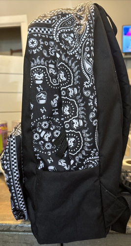 Vans Off The Wall Unique Backpack black and white. Star Wars Vans Bag ...