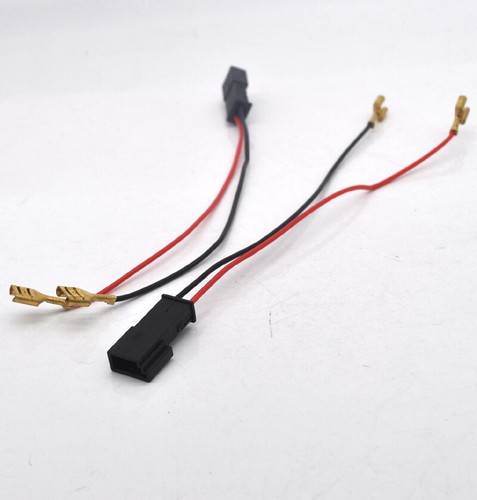 2x SPEAKER ADAPTER TWEETER CABLEs LEAD For BMW MINI Cooper S R50 R52 ...