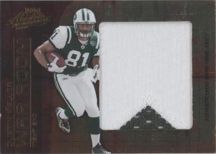 2008 Playoff Absolute Memorabilia - War Room Dustin Keller #WR-10 Jumbo ...