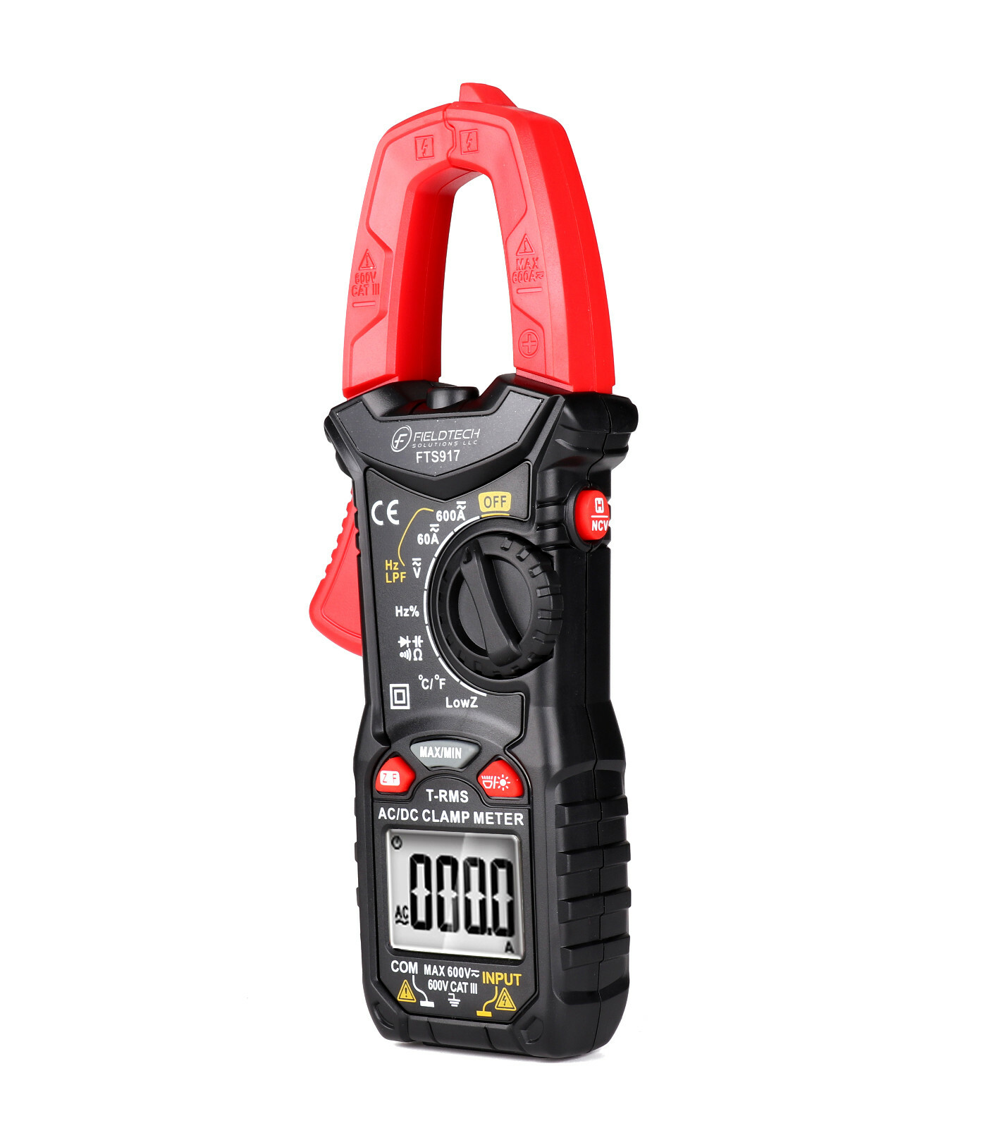 FieldTech Solutions FTS917 AC/DC Digital Clamp Meter | eBay