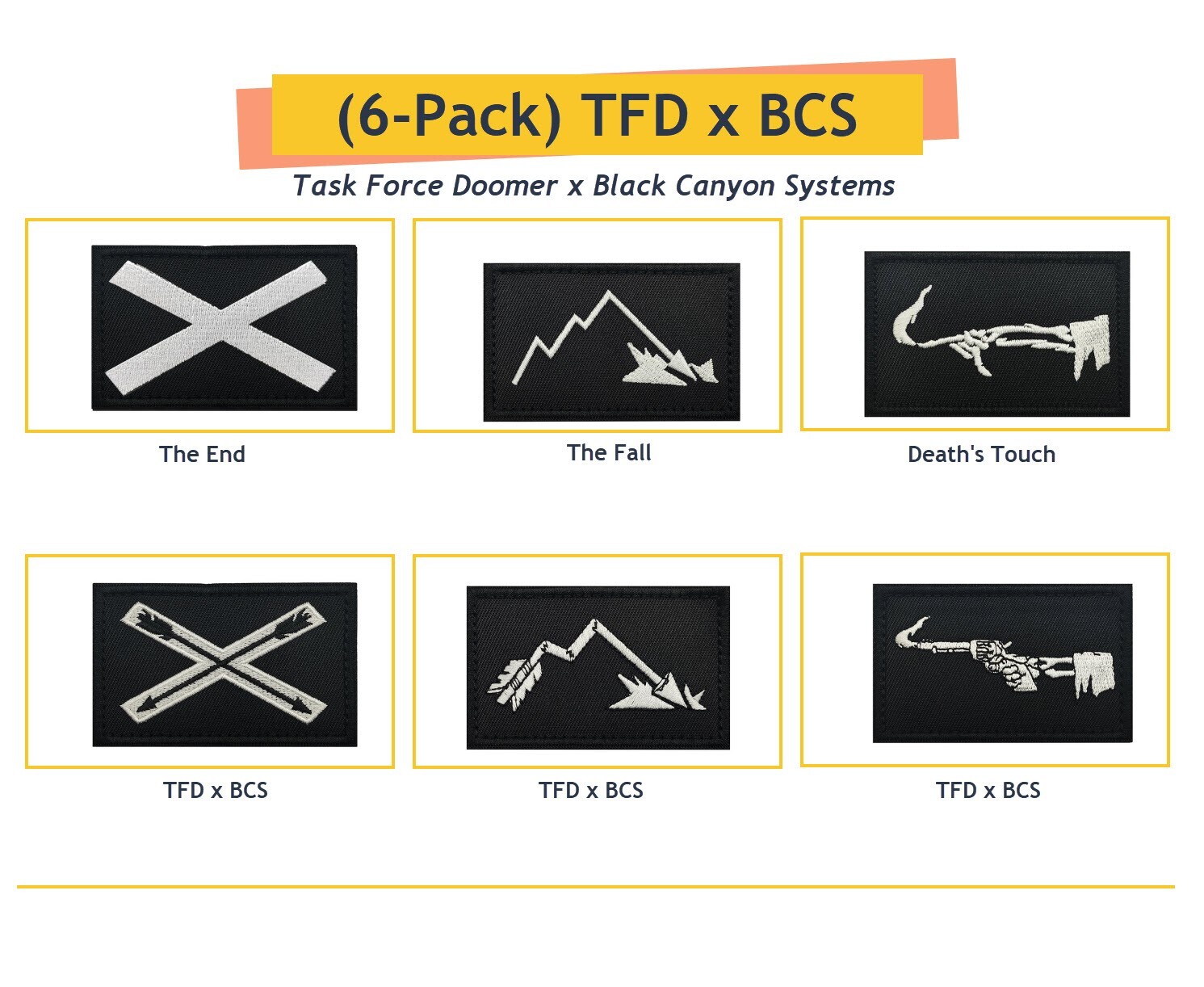 (6-Pack) TFD x BCS - The End / The Fall (Task Force Doomer, Sup def ...