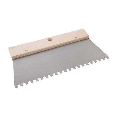 Adhesive Comb Tiling Floring Glue Spreader Square Notched Teeth 250-6mm ...